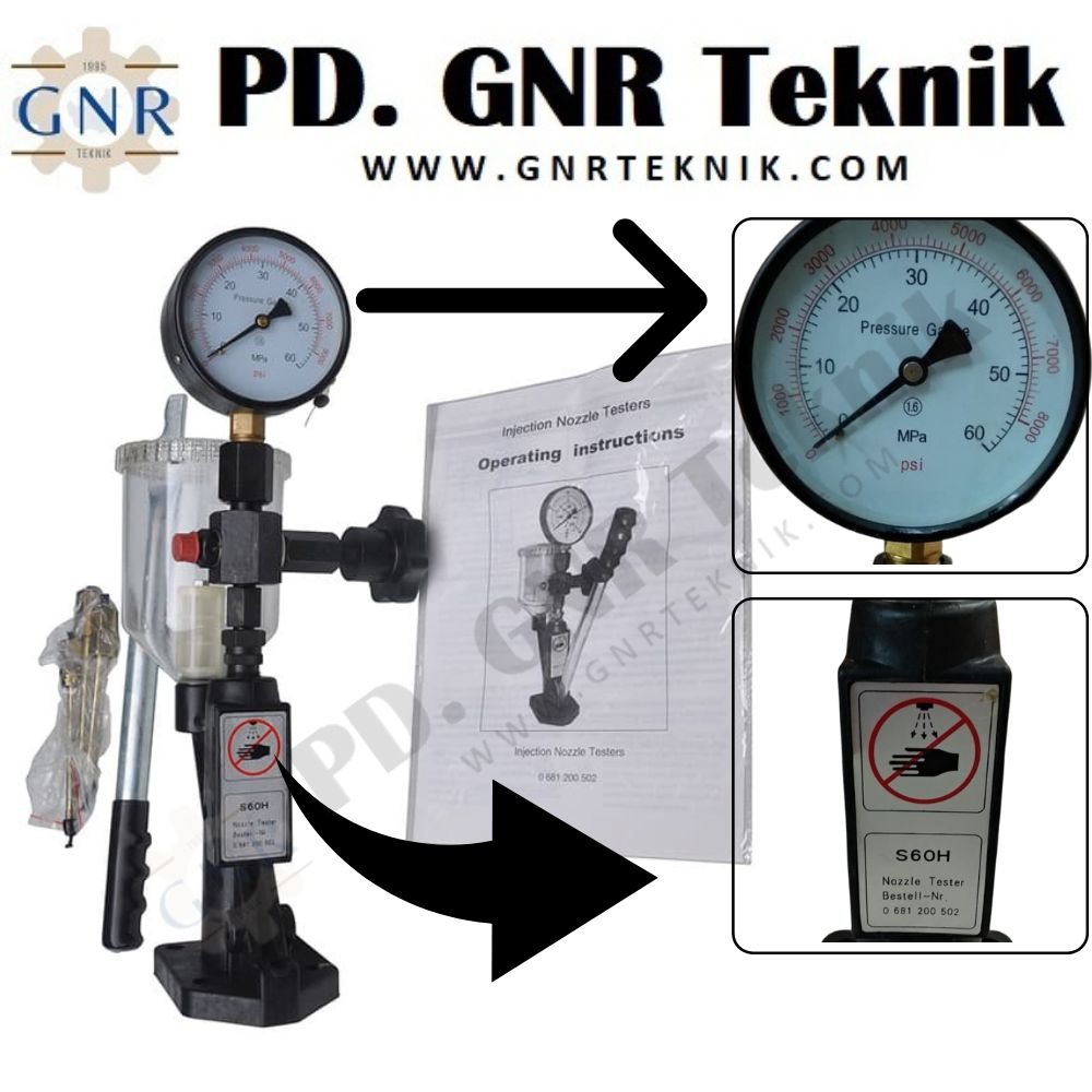Nozzle Injection Tester Type Bosch - Toko Gnr Teknik